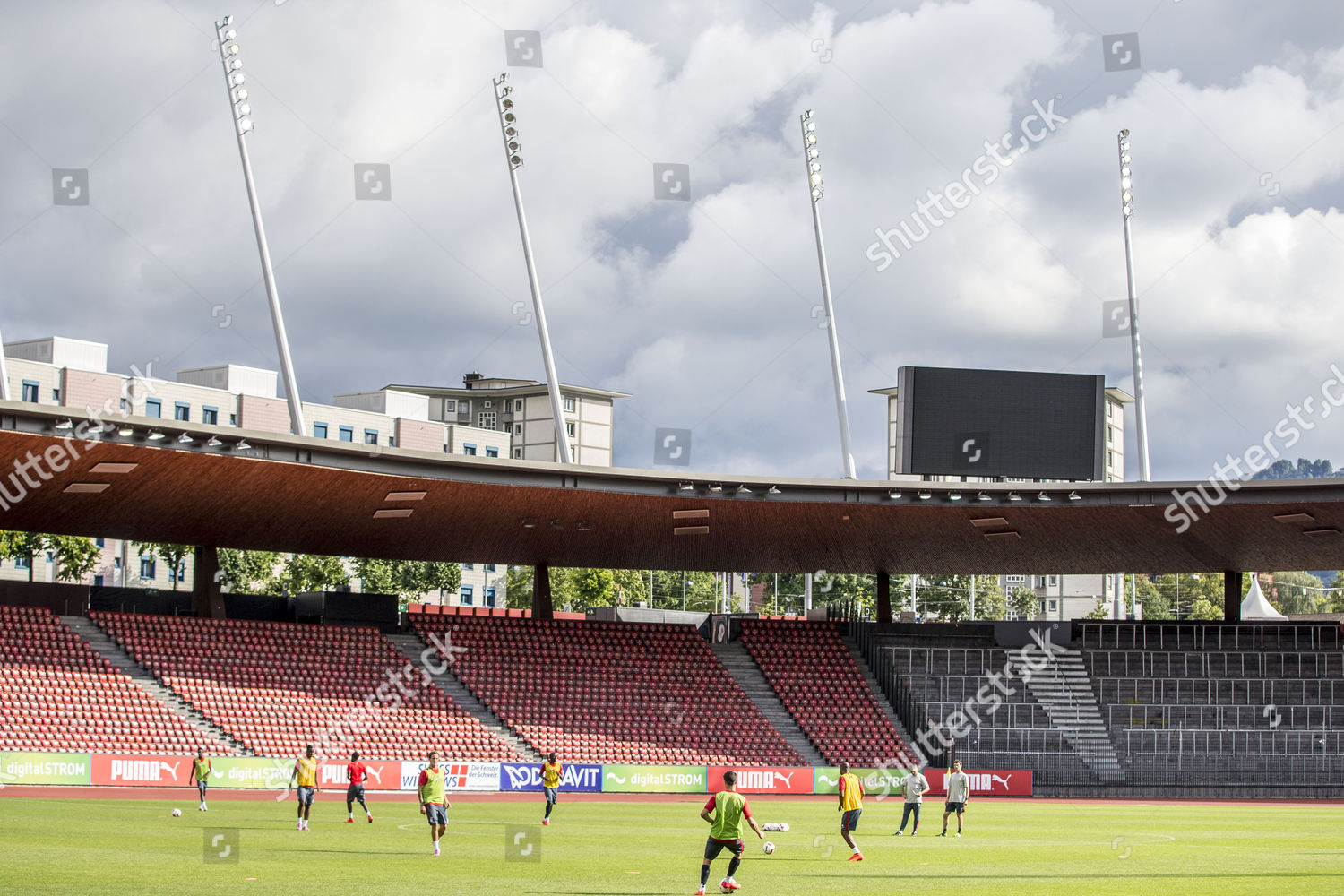 Osc Lille Players Train One Day Editorial Stock Photo - Stock Image ...