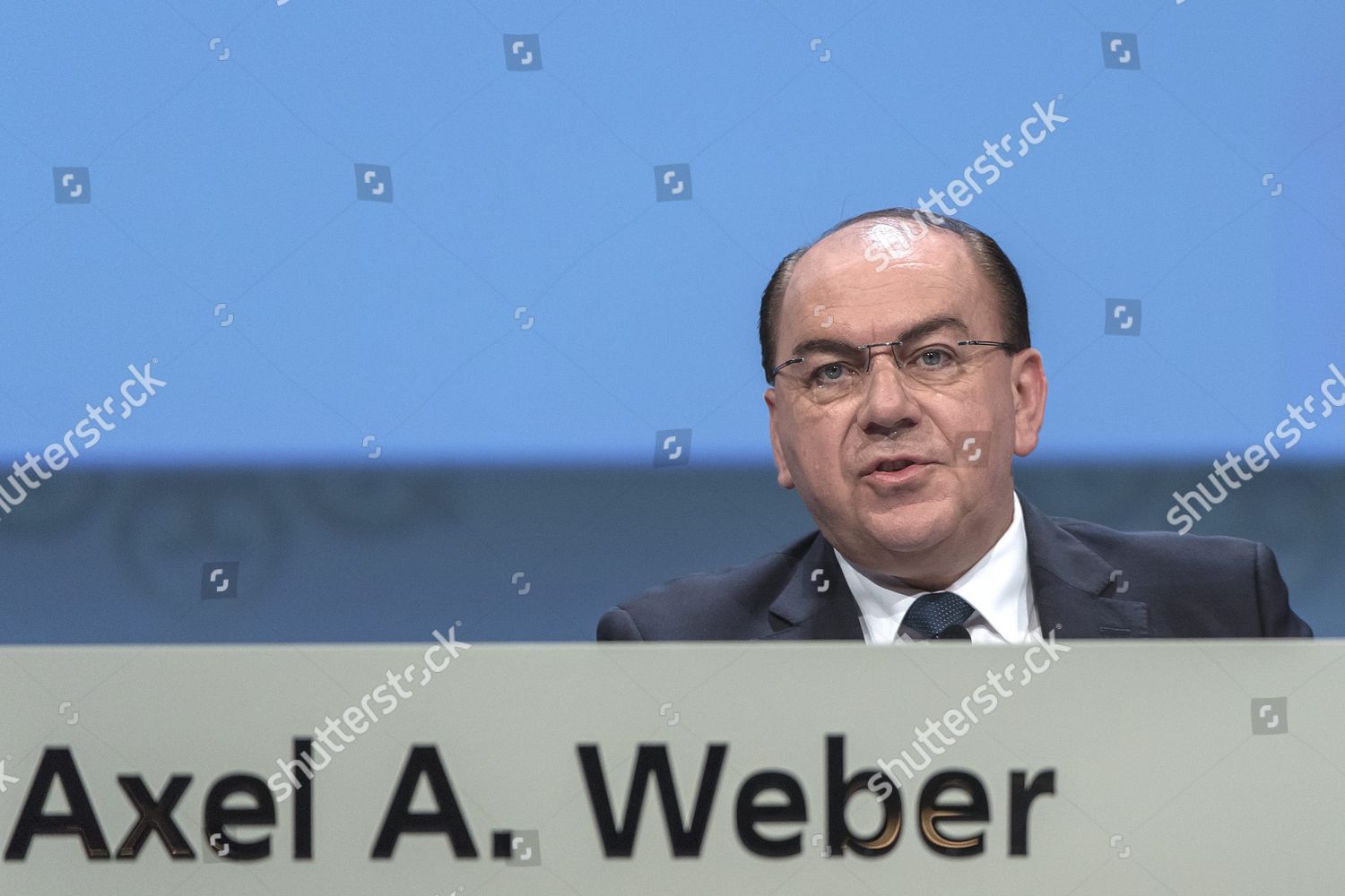 Axel Weber Chairman Board Directors Swiss Editorial Stock Photo - Stock Image | Shutterstock