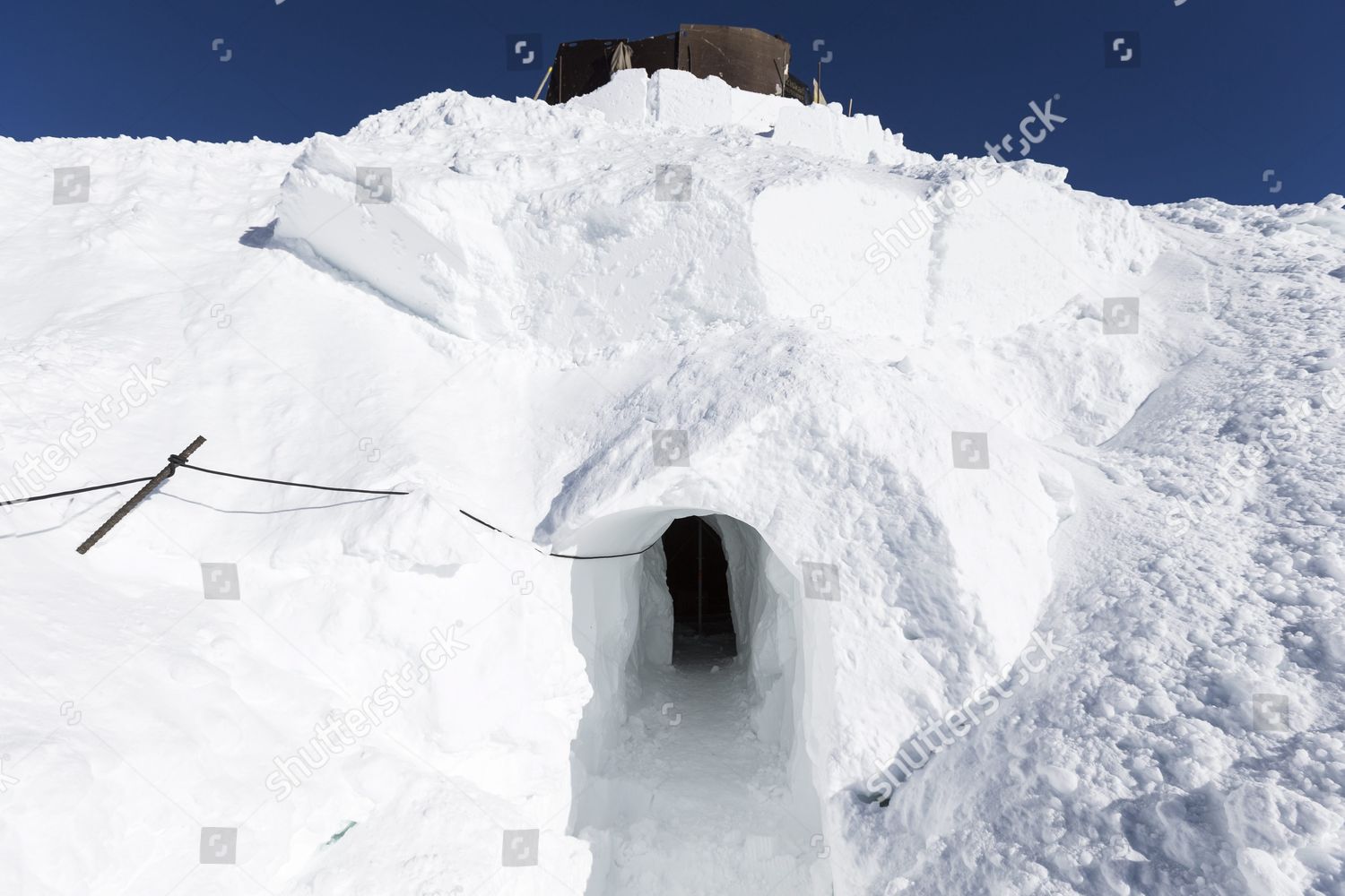 Entry Igloo During Building Work World Editorial Stock Photo - Stock ...
