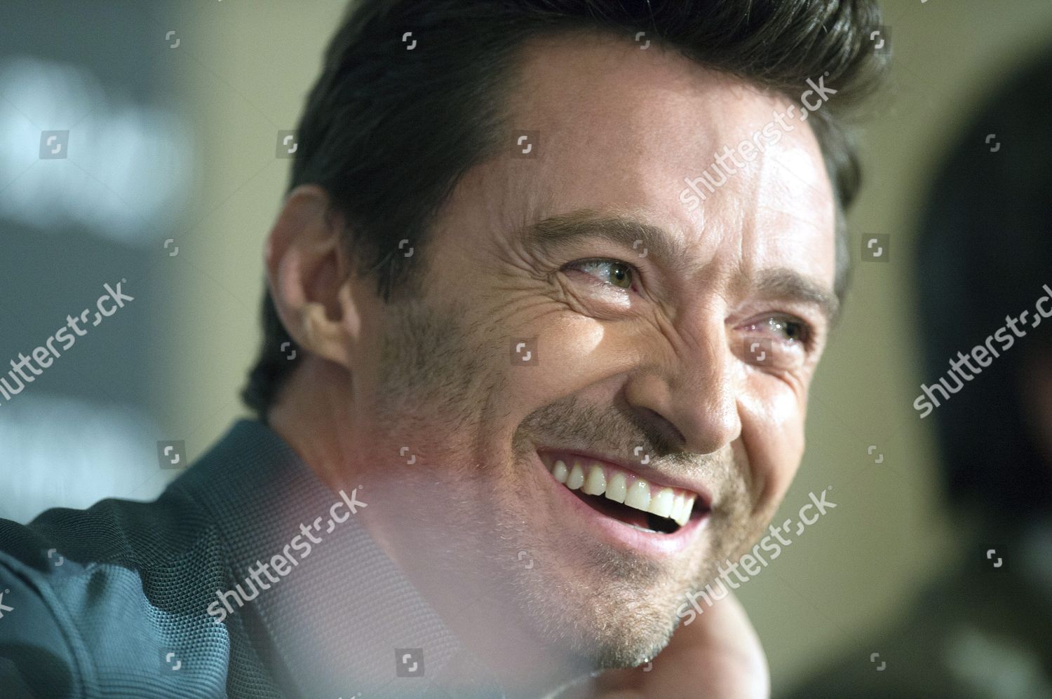 Australian Actor Hugh Jackman Attends Press Editorial Stock Photo ...