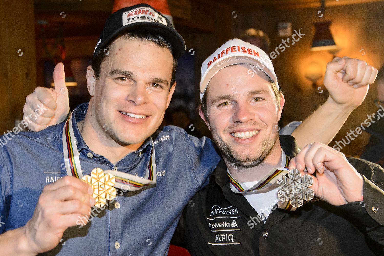 Patrick Kueng Switzerland Left Gold Medal Editorial Stock Photo - Stock ...