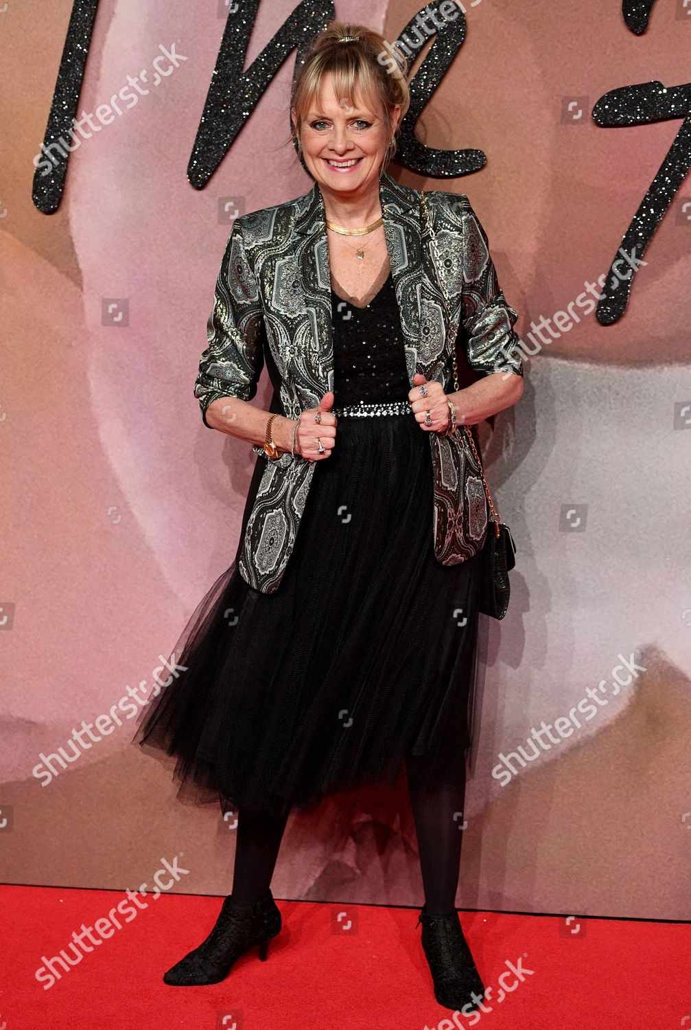 British Singer Twiggy Arrives Annual British Editorial Stock Photo ...