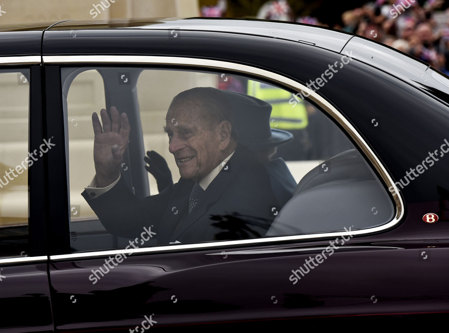 Britains Queen Elizabeth Ii Back Duke Editorial Stock Photo - Stock ...