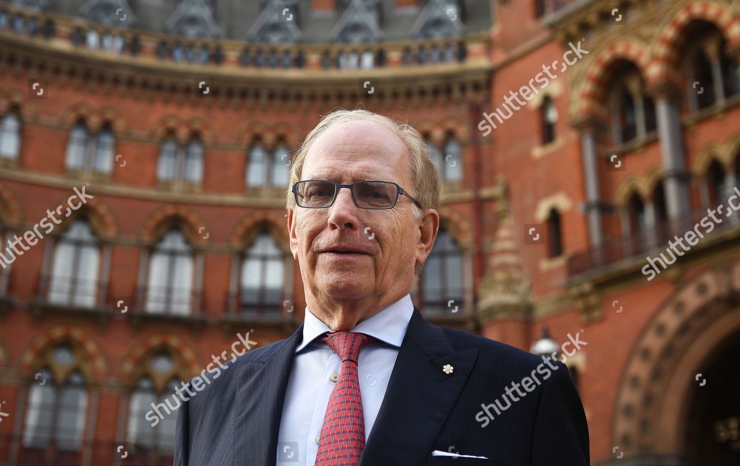 Professor Richard Mclaren Poses Outside St Editorial Stock Photo ...