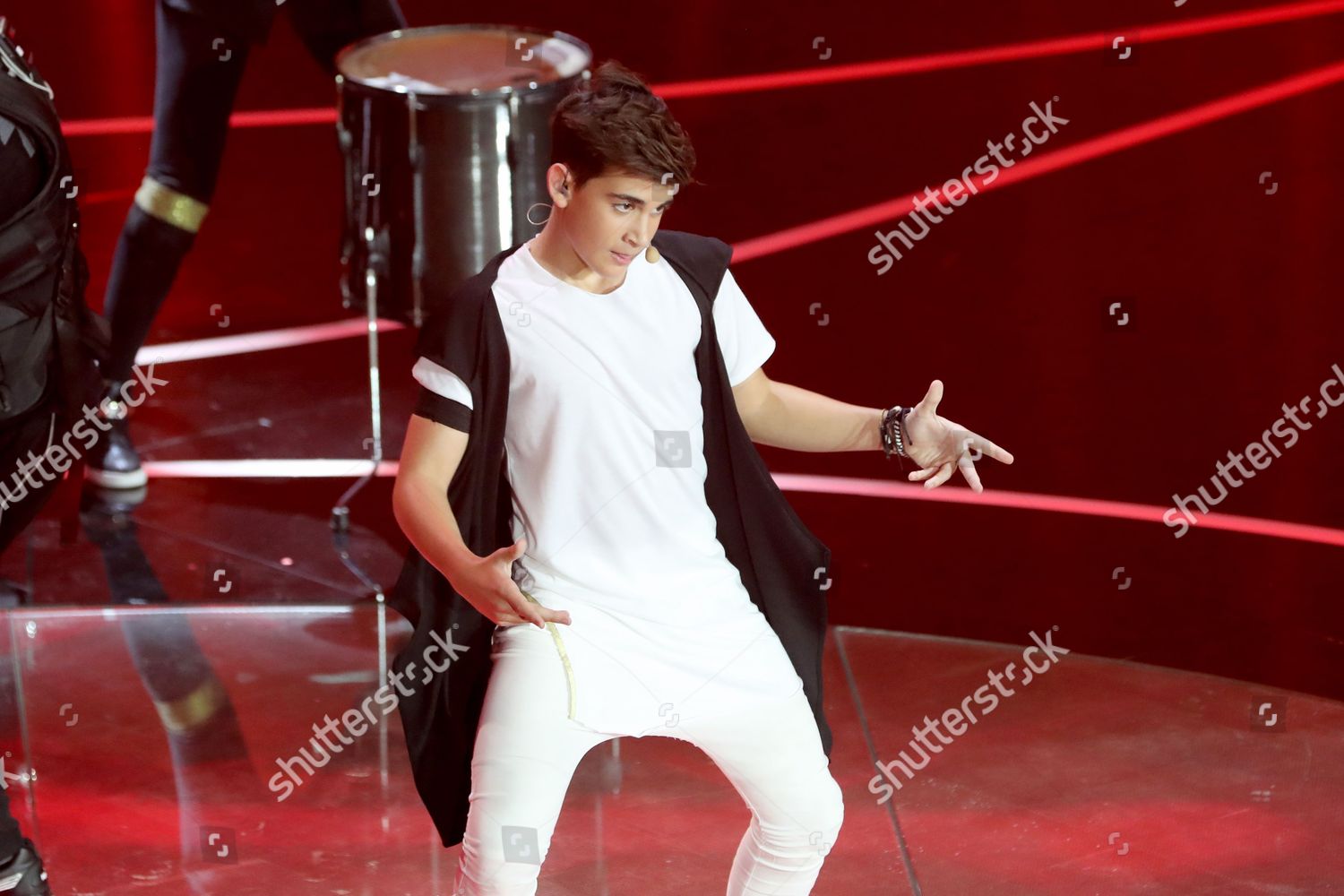 Cyprus Participant George Michaelides Performs During Editorial Stock ...