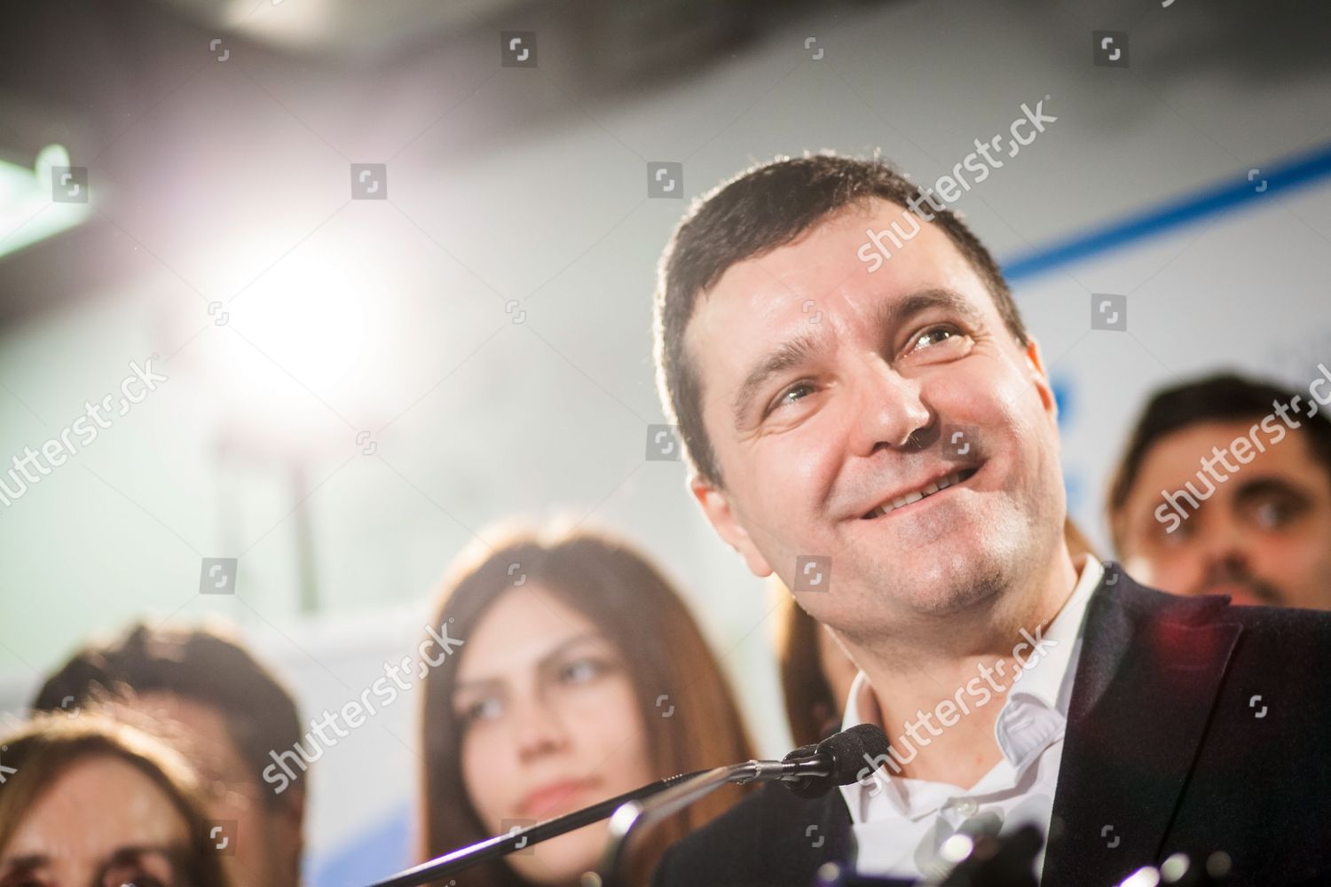 ROMANIAN ACTIVIST MATHEMATICIAN LEADER SAVE ROMANIA Editorial Stock ...