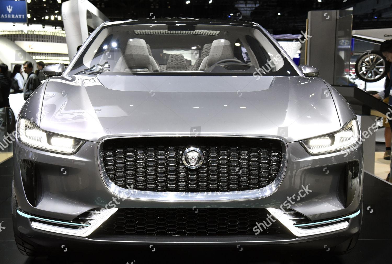 Jaguars Ipace Concept All Electric Vehicle Editorial Stock Photo ...