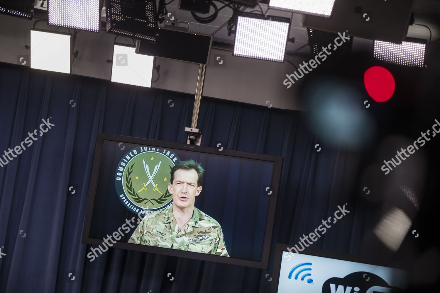 British Major General Rupert Jones Deputy Editorial Stock Photo - Stock ...