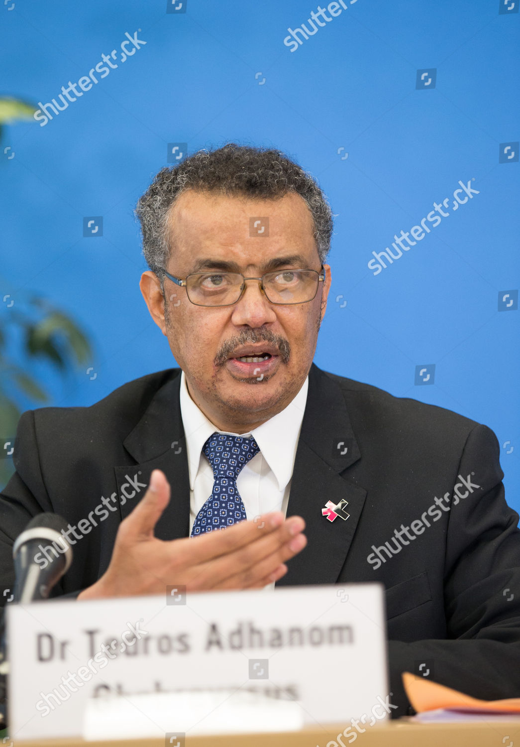 Tedros Adhanom Ghebreyesus Former Ethiopian Minister Editorial Stock ...