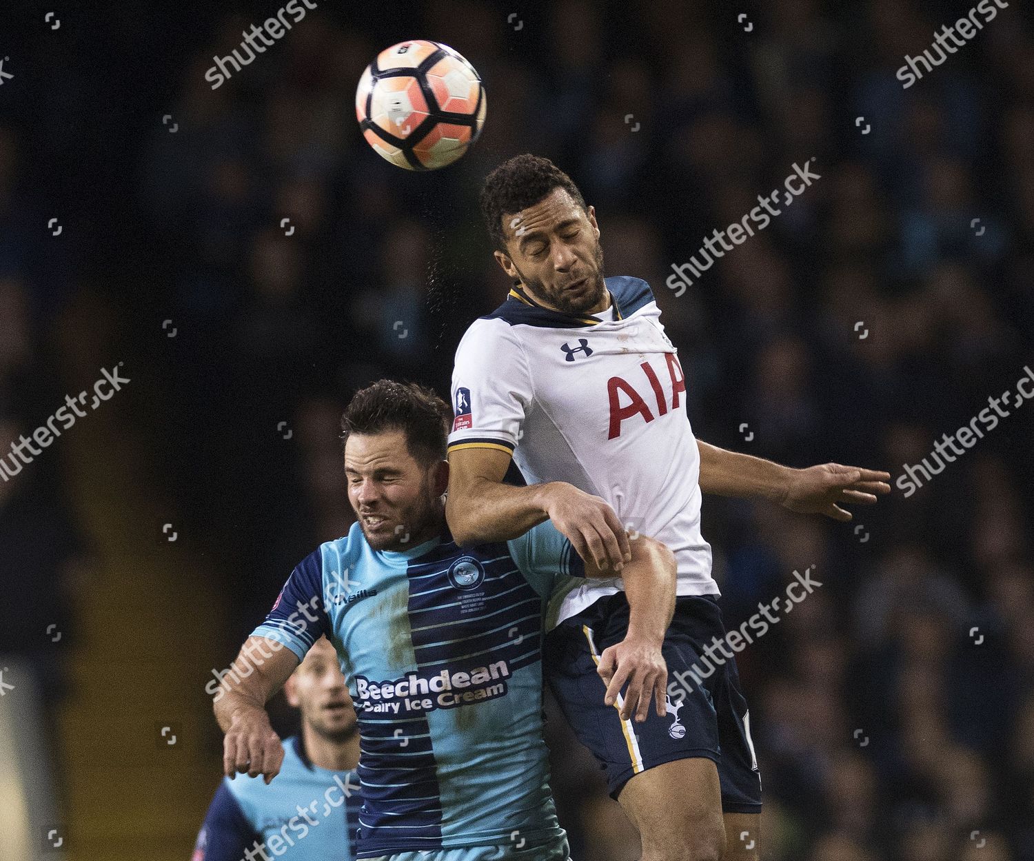Mousa Dembele Sam Wood Go Head Editorial Stock Photo - Stock Image ...