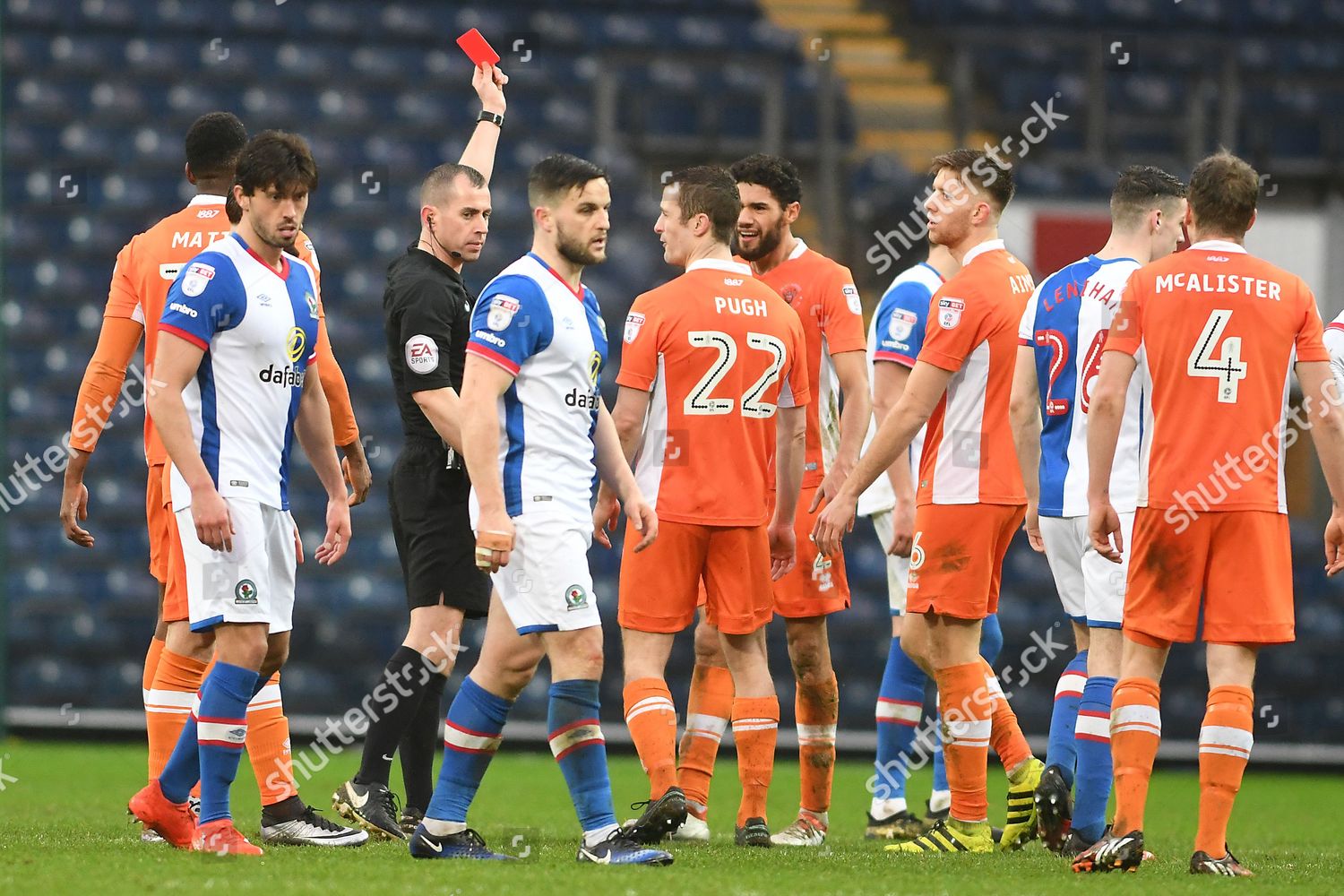 Referee Mr Peter Bankes Gives Kelvin Editorial Stock Photo - Stock ...