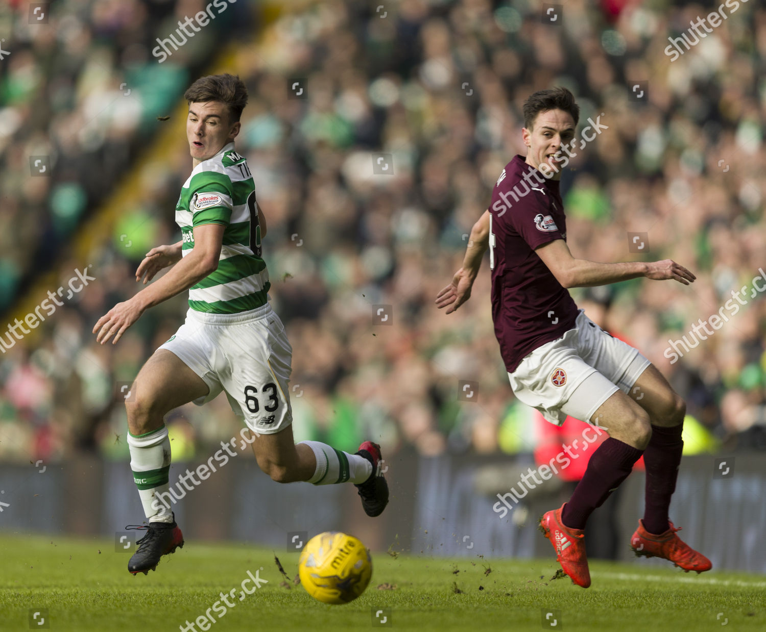 Kieran Tierney Celtic Beats Liam Smith Editorial Stock Photo - Stock ...