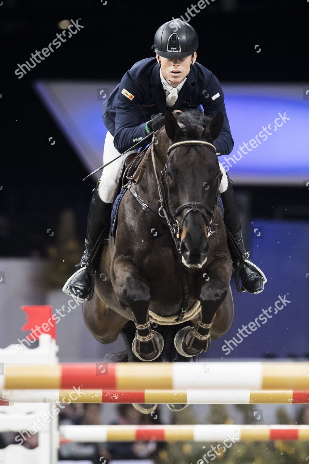 Max Kuehner On His Horse Cornet Editorial Stock Photo - Stock Image ...