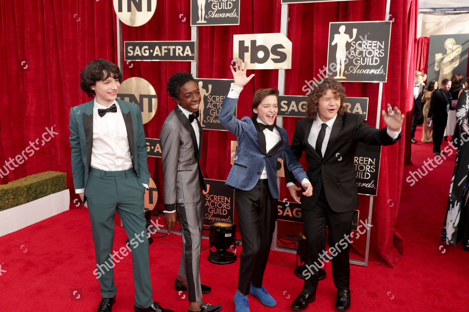 Finn Wolfhard Caleb Mclaughlin Noah Schnapp Editorial Stock Photo - Stock Image | Shutterstock