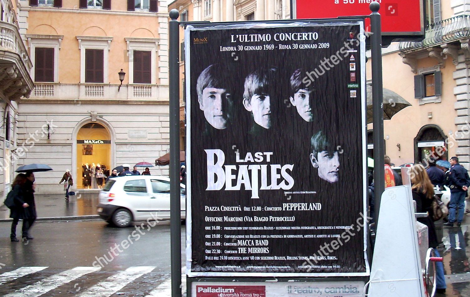 Poster Celebrate 40th Anniversary Last Concert Editorial Stock Photo ...