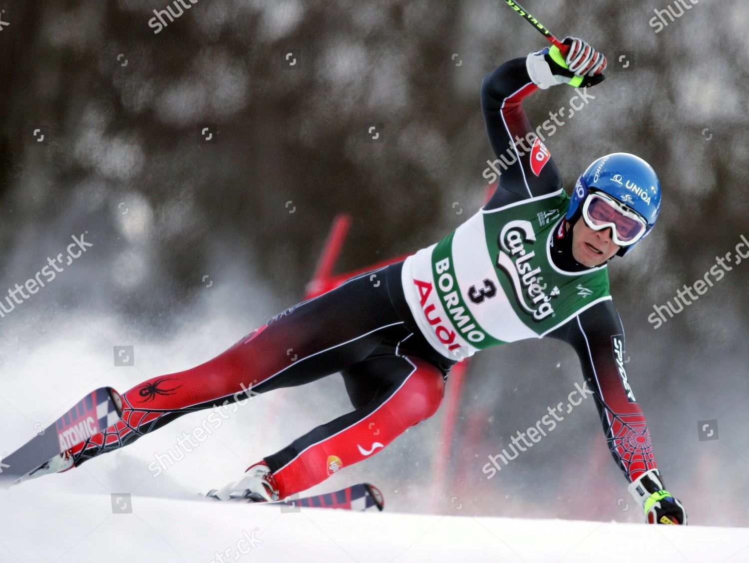 Austrian Benjamin Raich Action During His Editorial Stock Photo - Stock ...