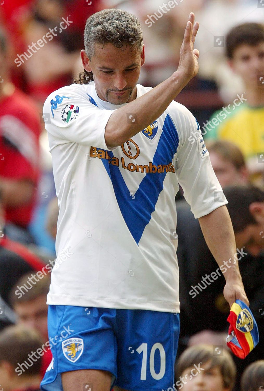 One Italian Soccer Legends Roberto Baggio Editorial Stock Photo - Stock ...