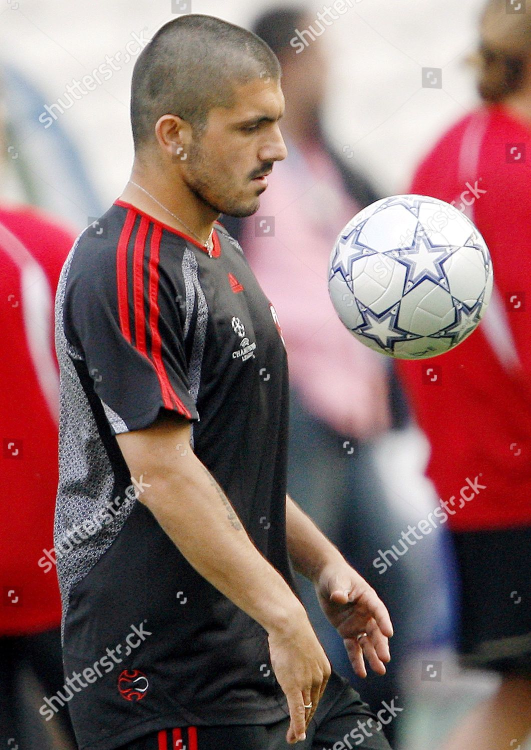 Midfielder Gennaro Ivan Gattuso Ac Milan Editorial Stock Photo - Stock ...