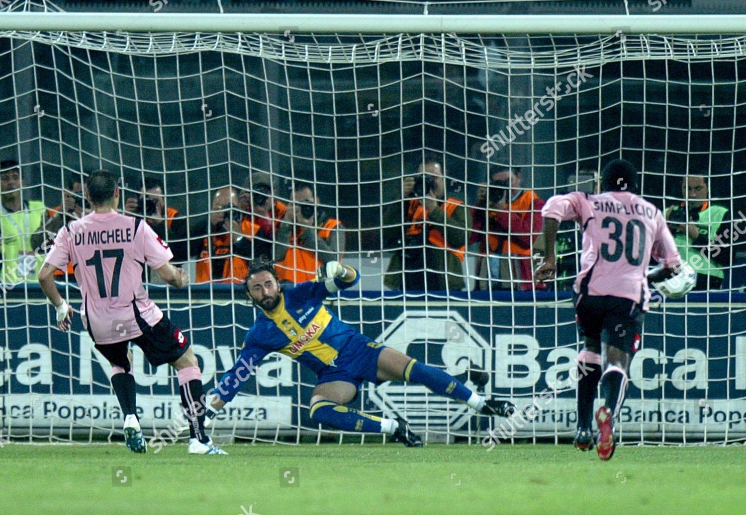 Palermos David Di Michele L Scores Editorial Stock Photo - Stock Image ...