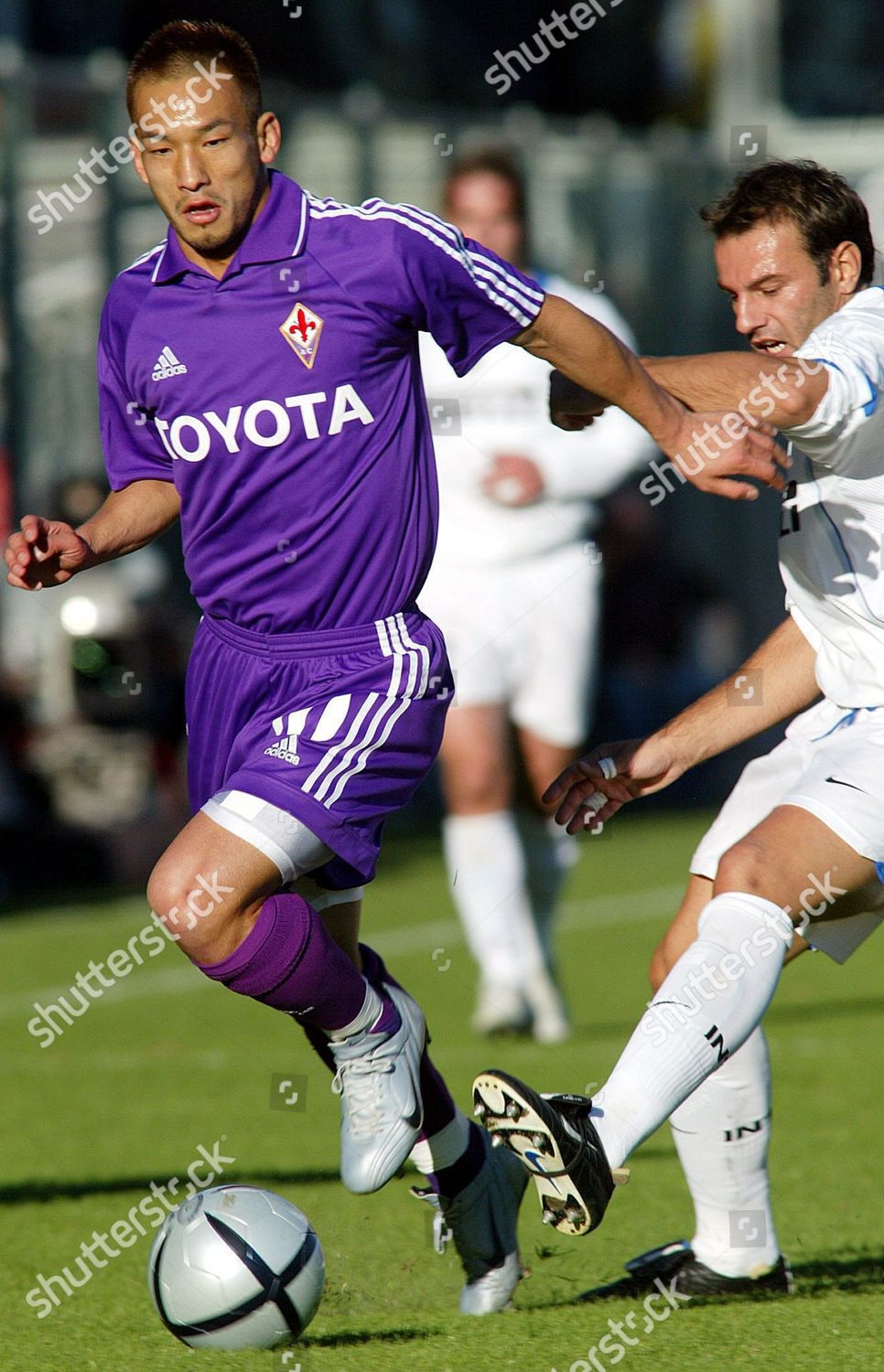 Japanese Forward Hidetoshi Nakata Fiorentina L Editorial Stock Photo ...