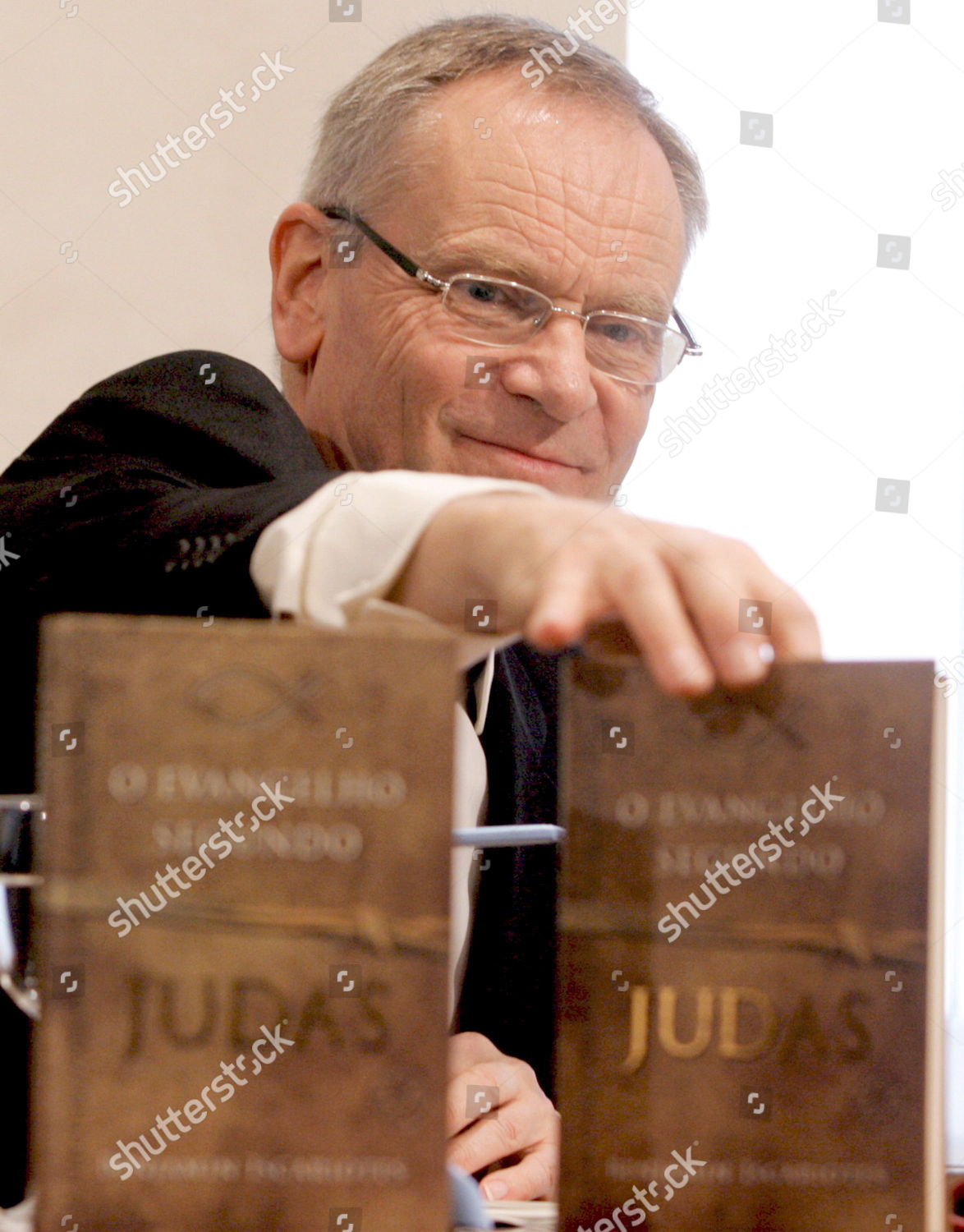 English Writer Jeffrey Archer During Presentation Editorial Stock Photo ...