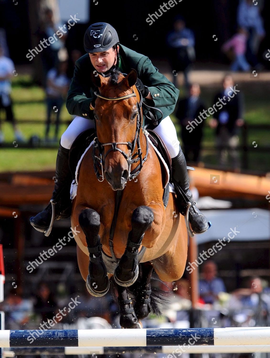 Usa Equestrian Rider Charlie Jayne On Editorial Stock Photo - Stock ...