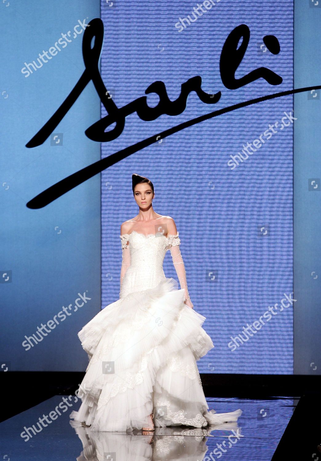 Italian Model Maria Carla Boscono Wears Editorial Stock Photo - Stock ...