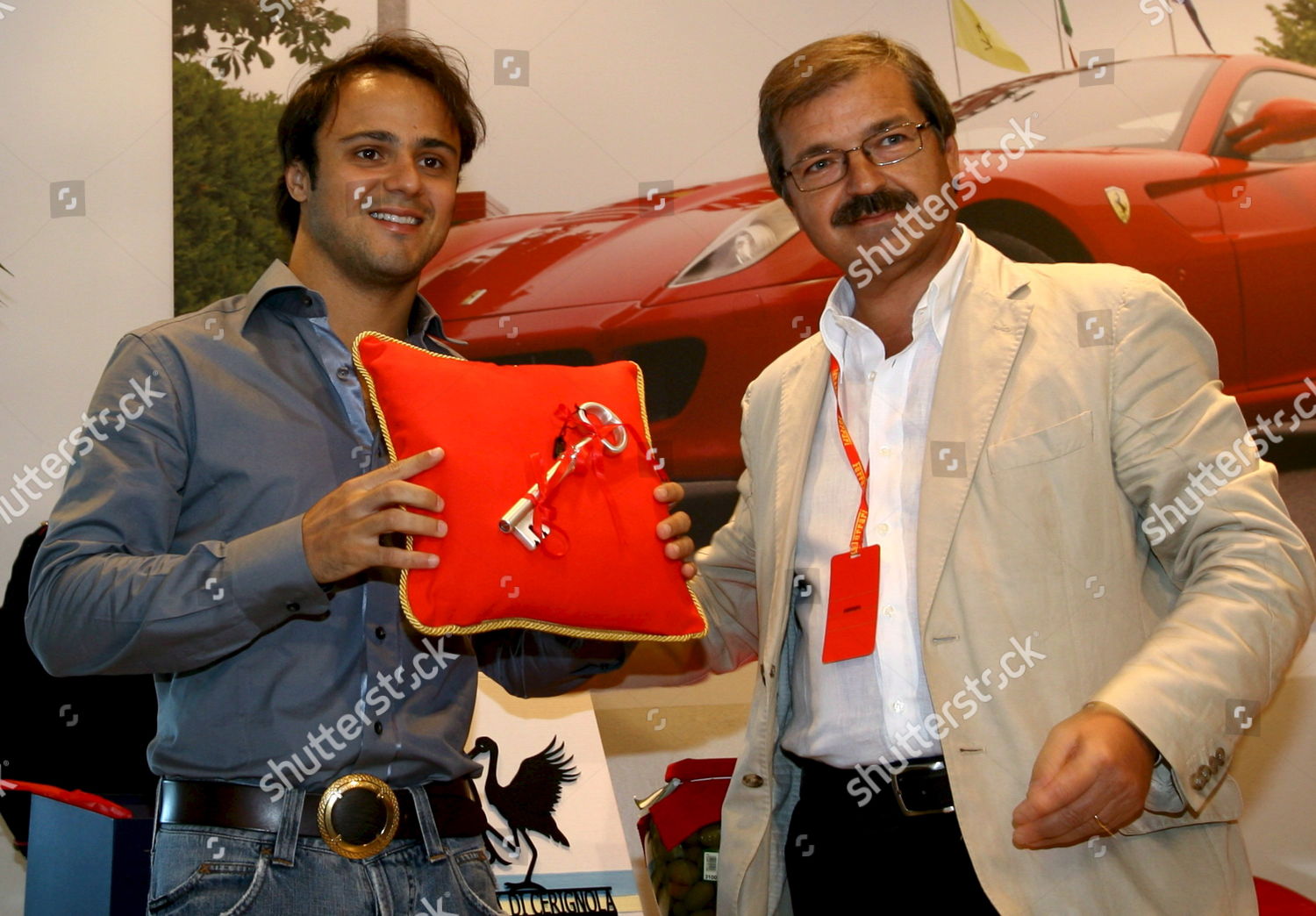 Brazilian Formula One Pilot Ferrari Felipe Editorial Stock Photo ...