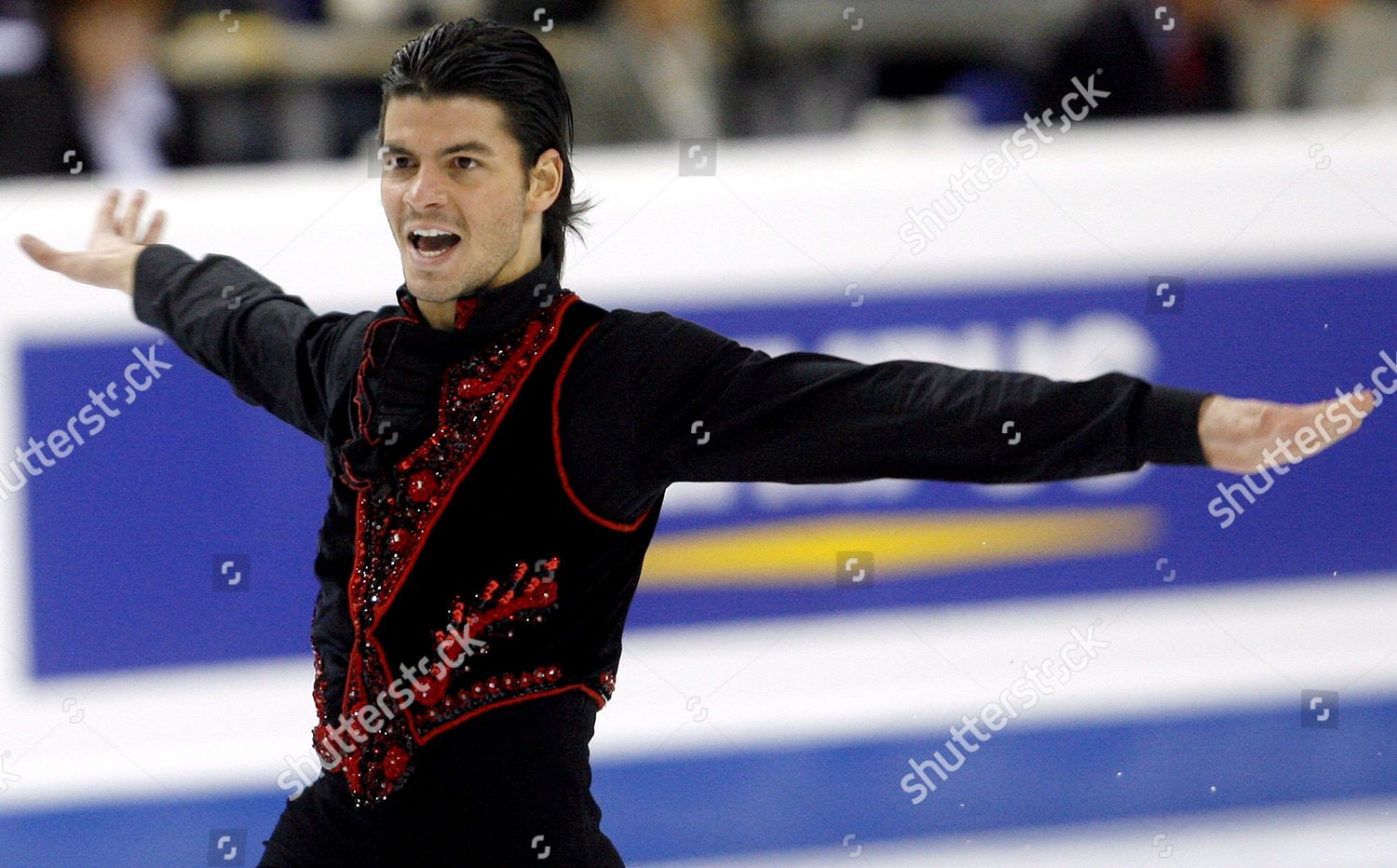Swiss Stephane Lambiel Gold Medal Perform Editorial Stock Photo - Stock ...