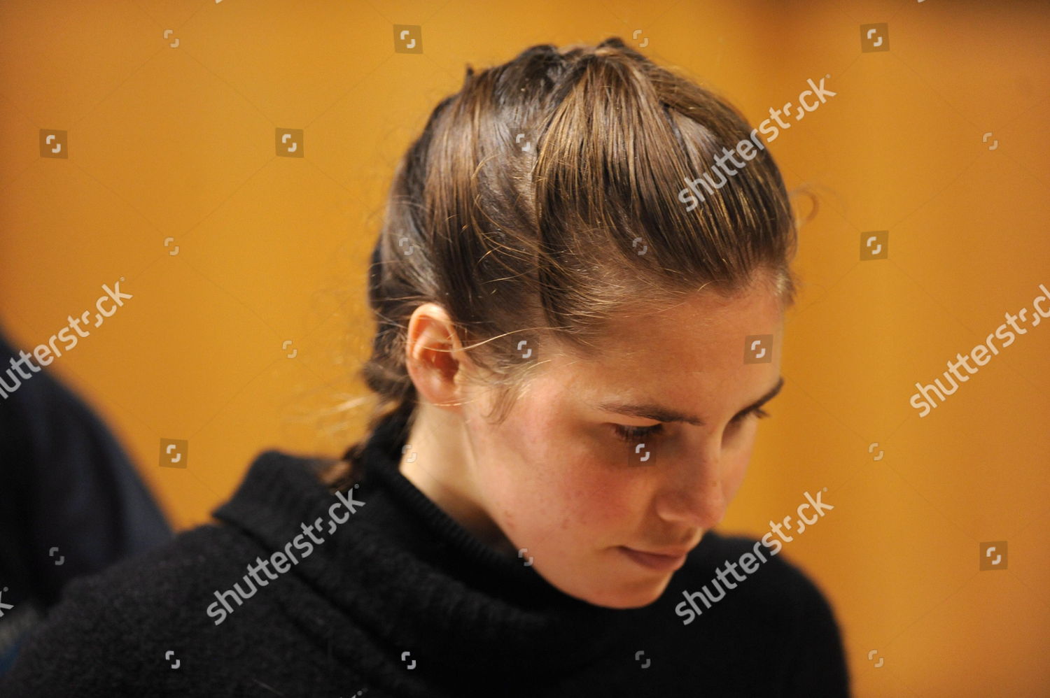 Amanda Knox Accused Murder British Student Editorial Stock Photo ...