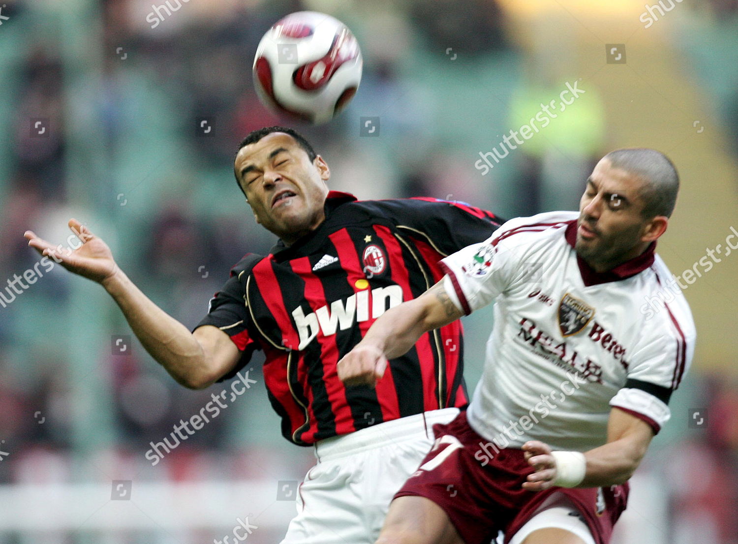 Brazilian Marcos Cafu L Ac Milan Editorial Stock Photo - Stock Image ...