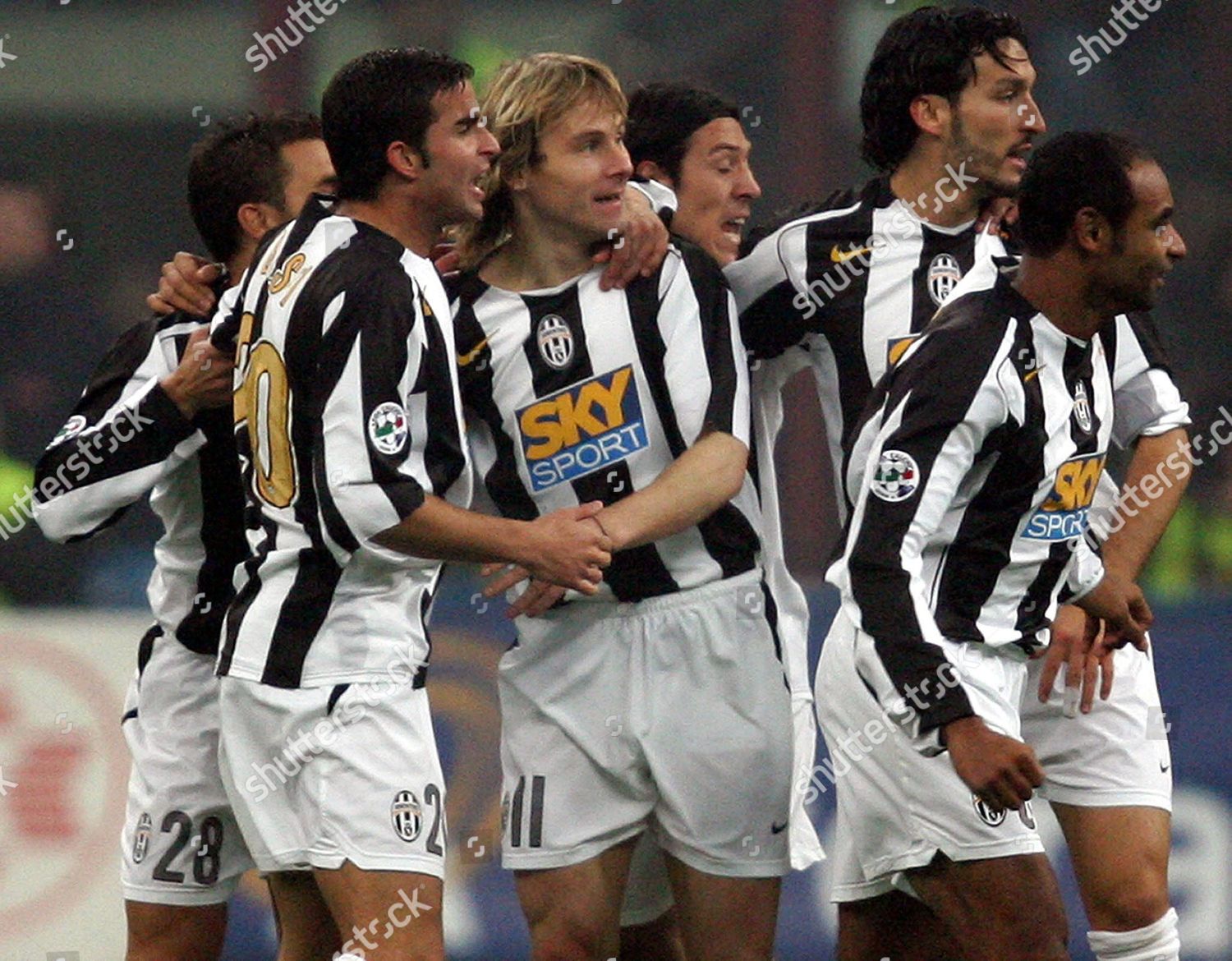 Czech Pavel Nedved C Juventus Fc Editorial Stock Photo - Stock Image ...