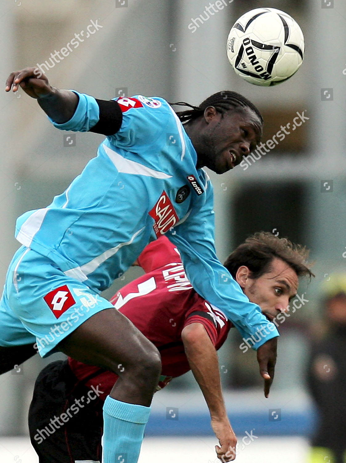 Udineses Nigerian Chris Obodo L Fights Editorial Stock Photo - Stock Image | Shutterstock
