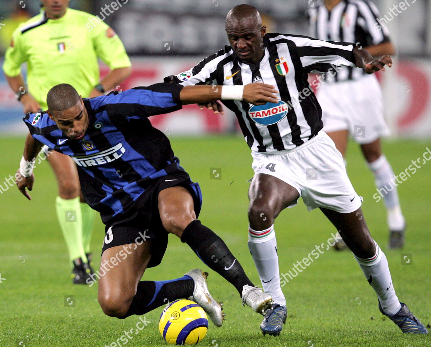 Juventus Player Patrick Vieira R Senegal Editorial Stock Photo - Stock ...
