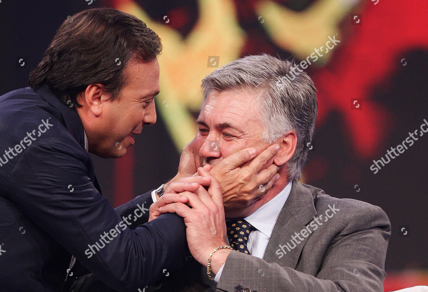 Italian Soccer Coach Chelsea Carlo Ancelotti Editorial Stock Photo ...