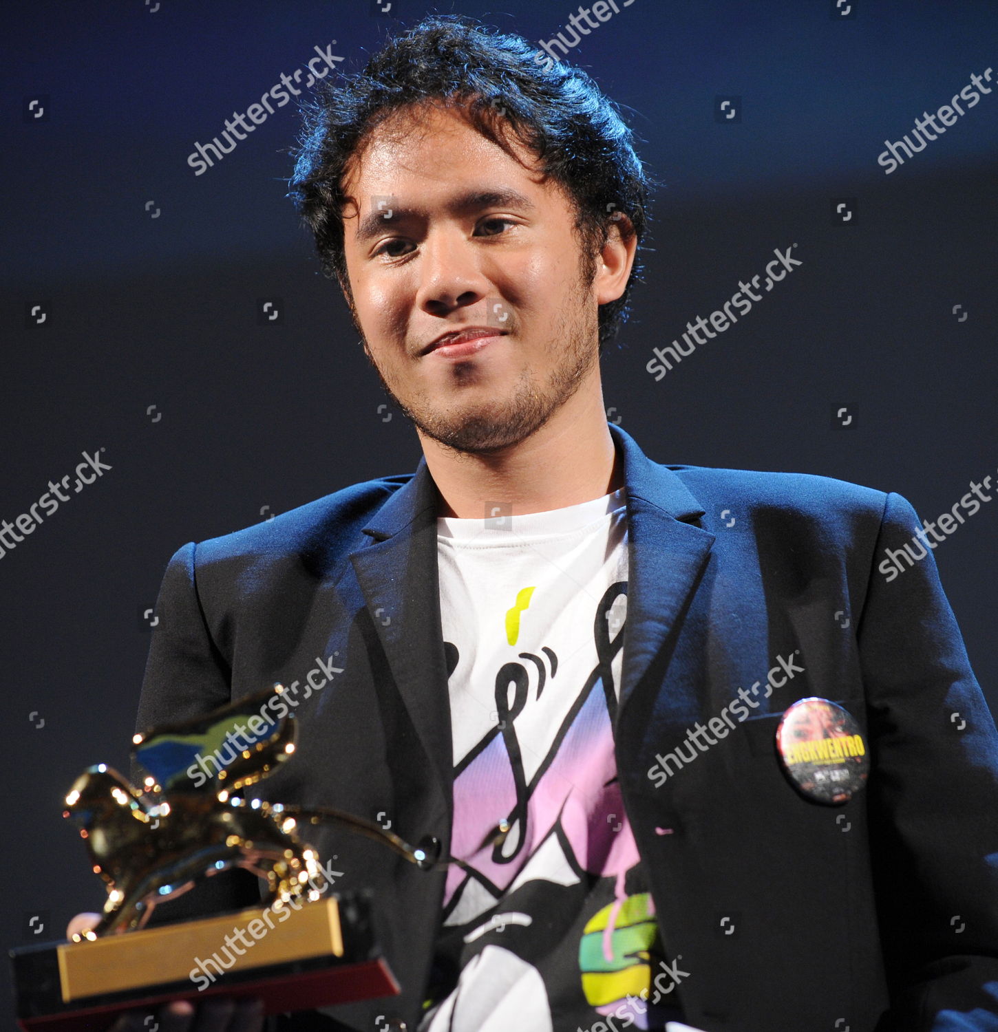 Filipino Movie Director Pepe Diokno Holds Editorial Stock Photo - Stock ...