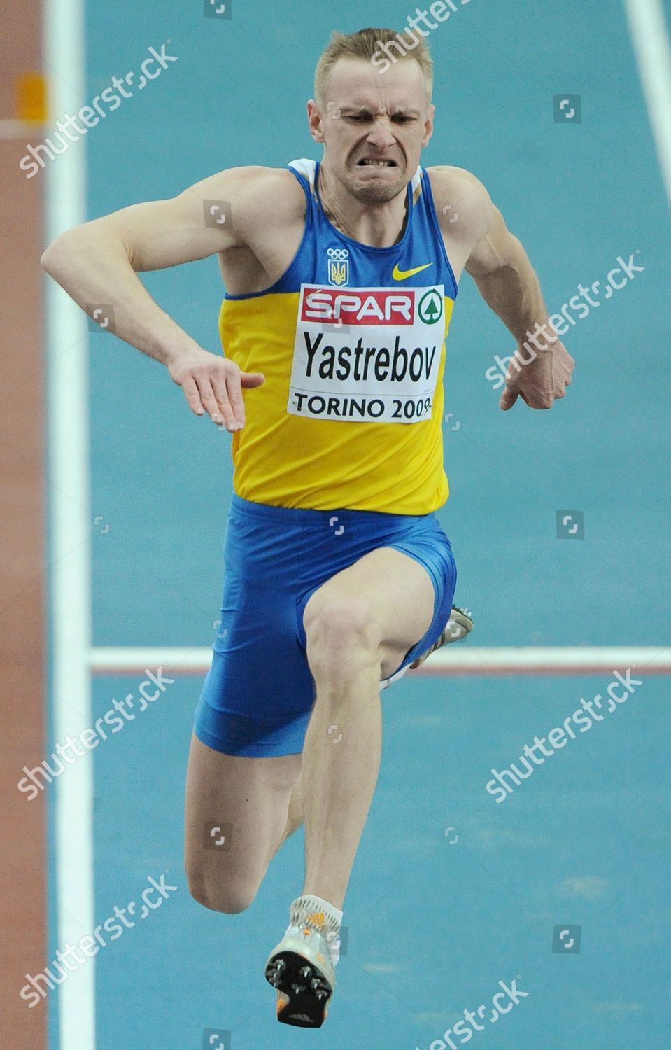 Ukrainianvoktor Yastrebov Jumps Take Second Place Editorial Stock Photo - Stock Image | Shutterstock