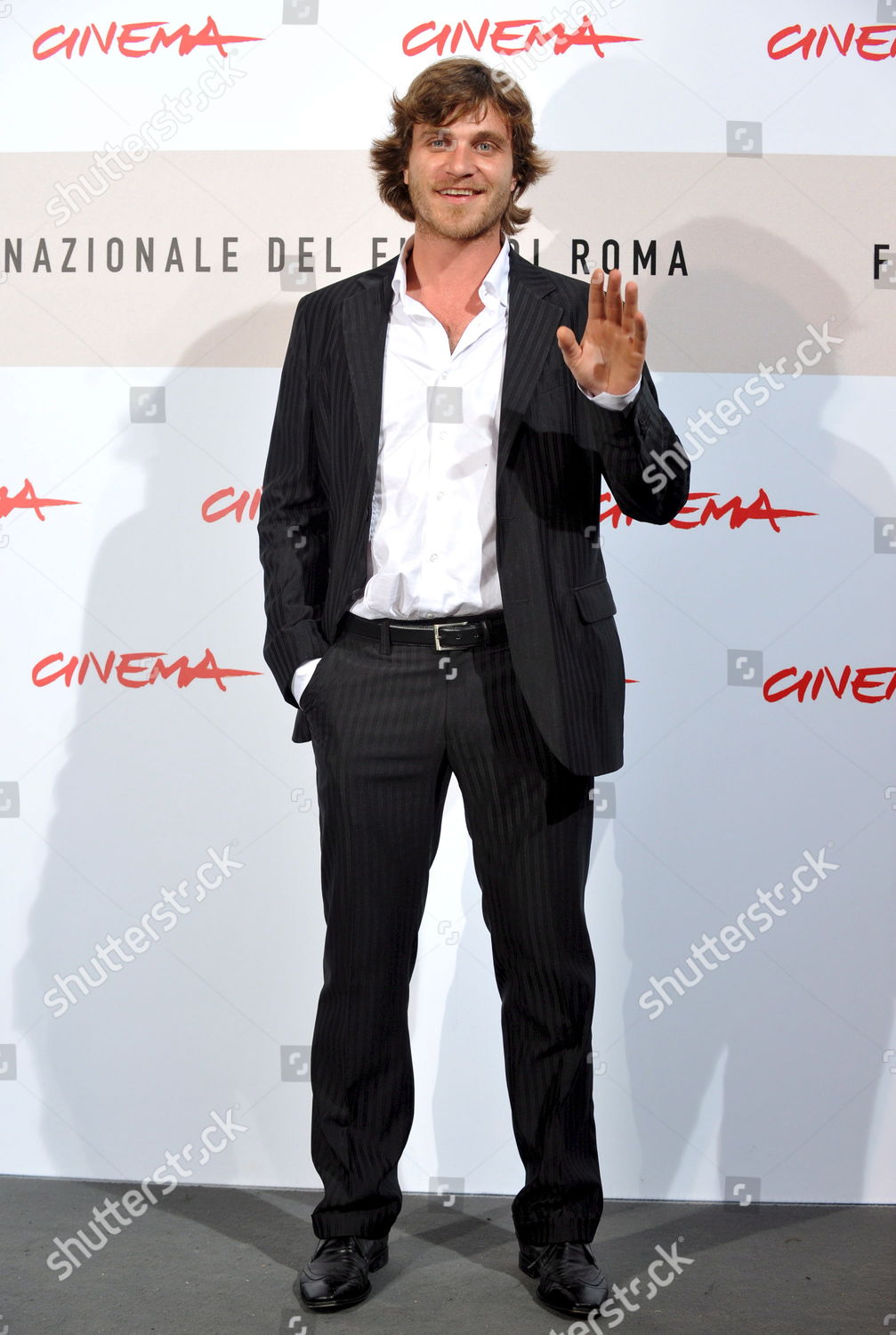 Actor Cast Member Davide Paganini Poses Editorial Stock Photo - Stock ...
