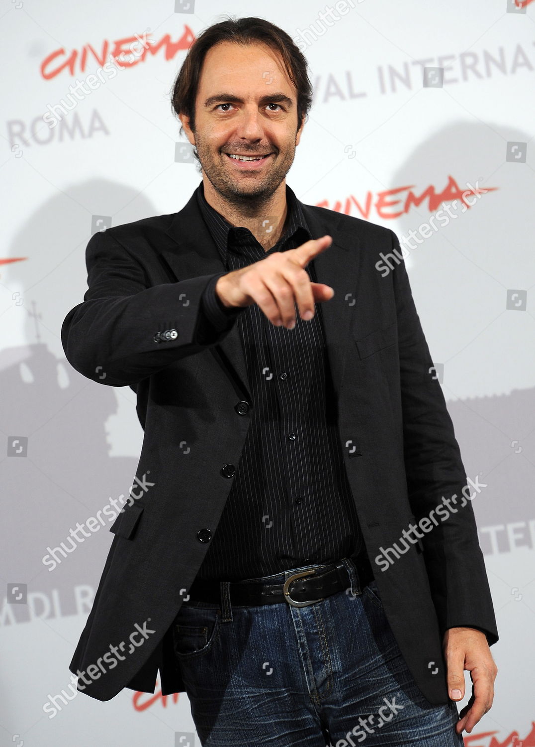 Italian Actor Neri Marcore Poses During Editorial Stock Photo - Stock Image | Shutterstock
