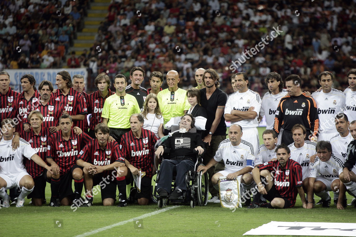 Former Soccer Players Milan Glorie Ac Editorial Stock Photo - Stock ...