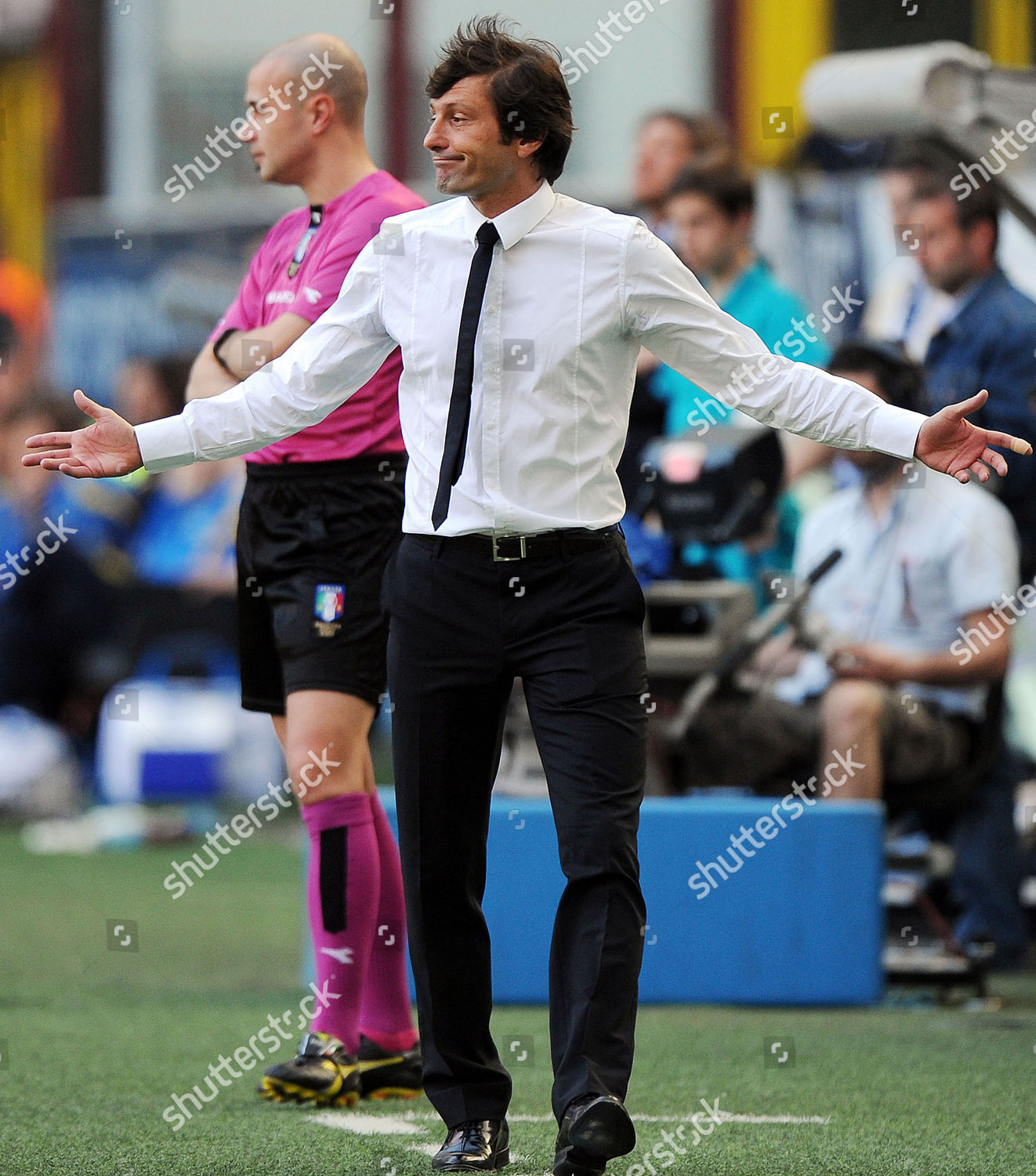 Inter Milan Brazilian Head Coach Leonardo Editorial Stock Photo - Stock ...
