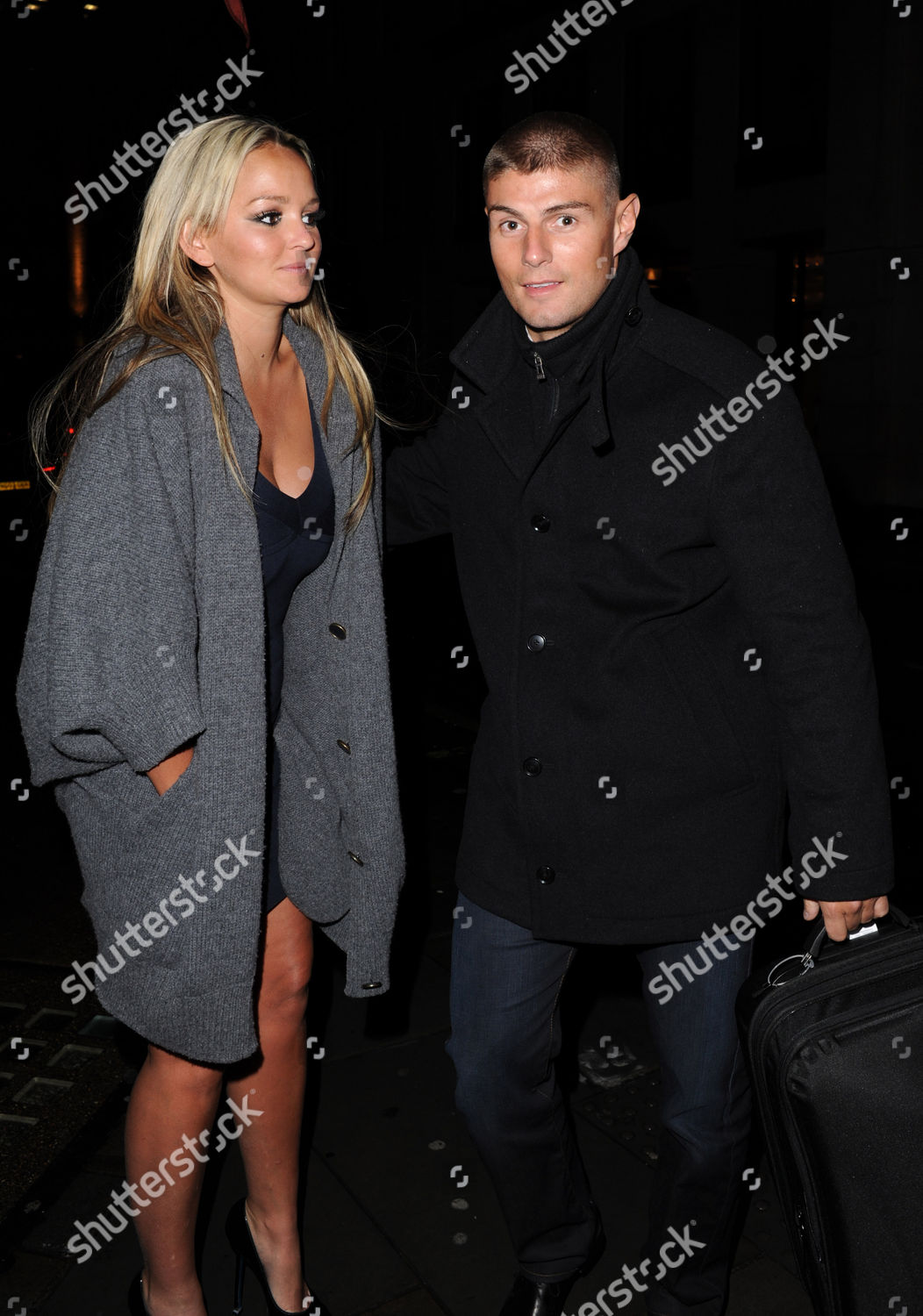 Jennifer Ellison Her Boyfriend Robbie Tickler Editorial Stock Photo ...
