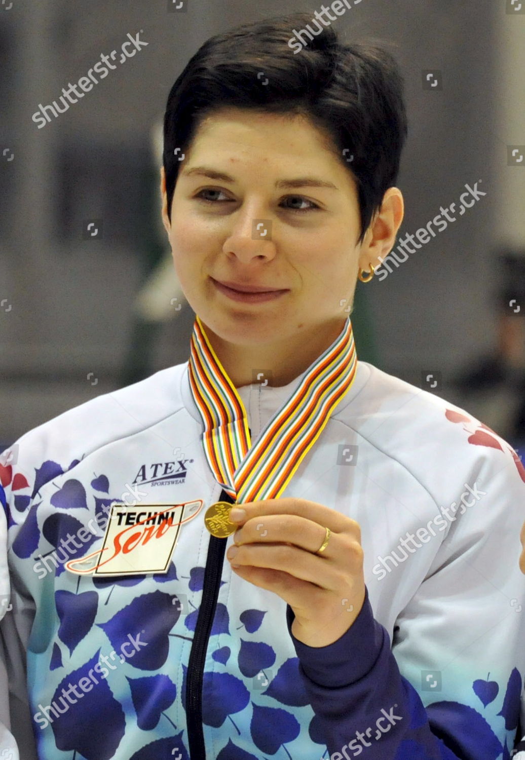 Czech Katerina Novotna Poses Photo After Editorial Stock Photo - Stock ...