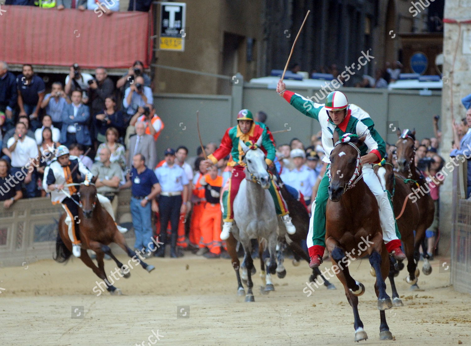 Jockey Contrada Oca Giovanni Atzeni R Editorial Stock Photo - Stock ...