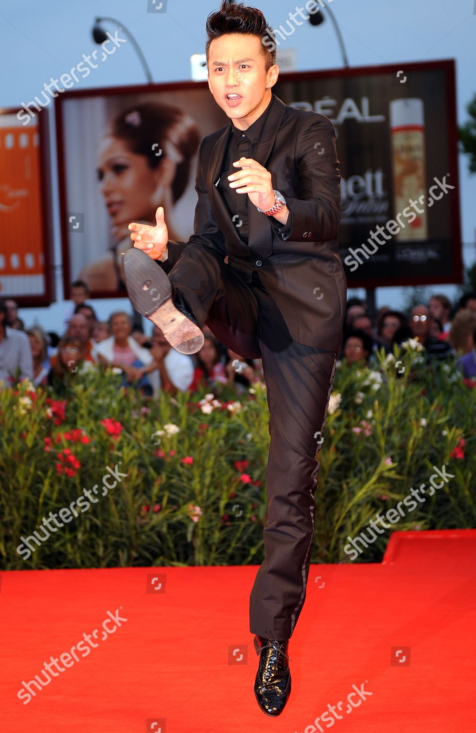 Chinese Actor Deng Chao Poses He Editorial Stock Photo - Stock Image ...