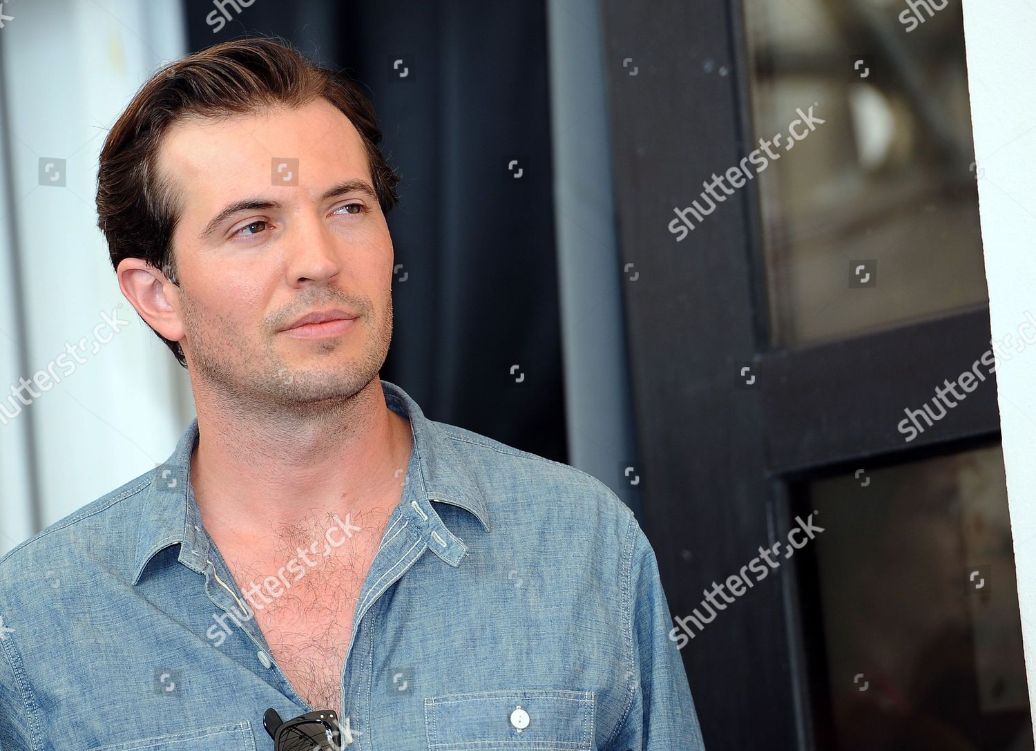 Canadian Actor Tygh Runyan Poses During Editorial Stock Photo - Stock ...