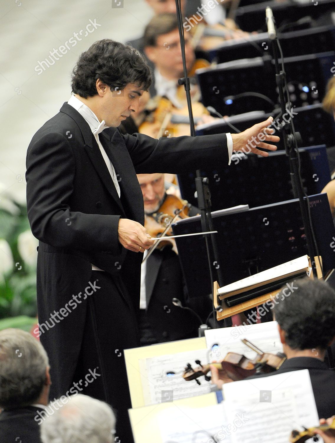 Italian Conductor Carlo Ponti Jr Performs Editorial Stock Photo - Stock Image | Shutterstock