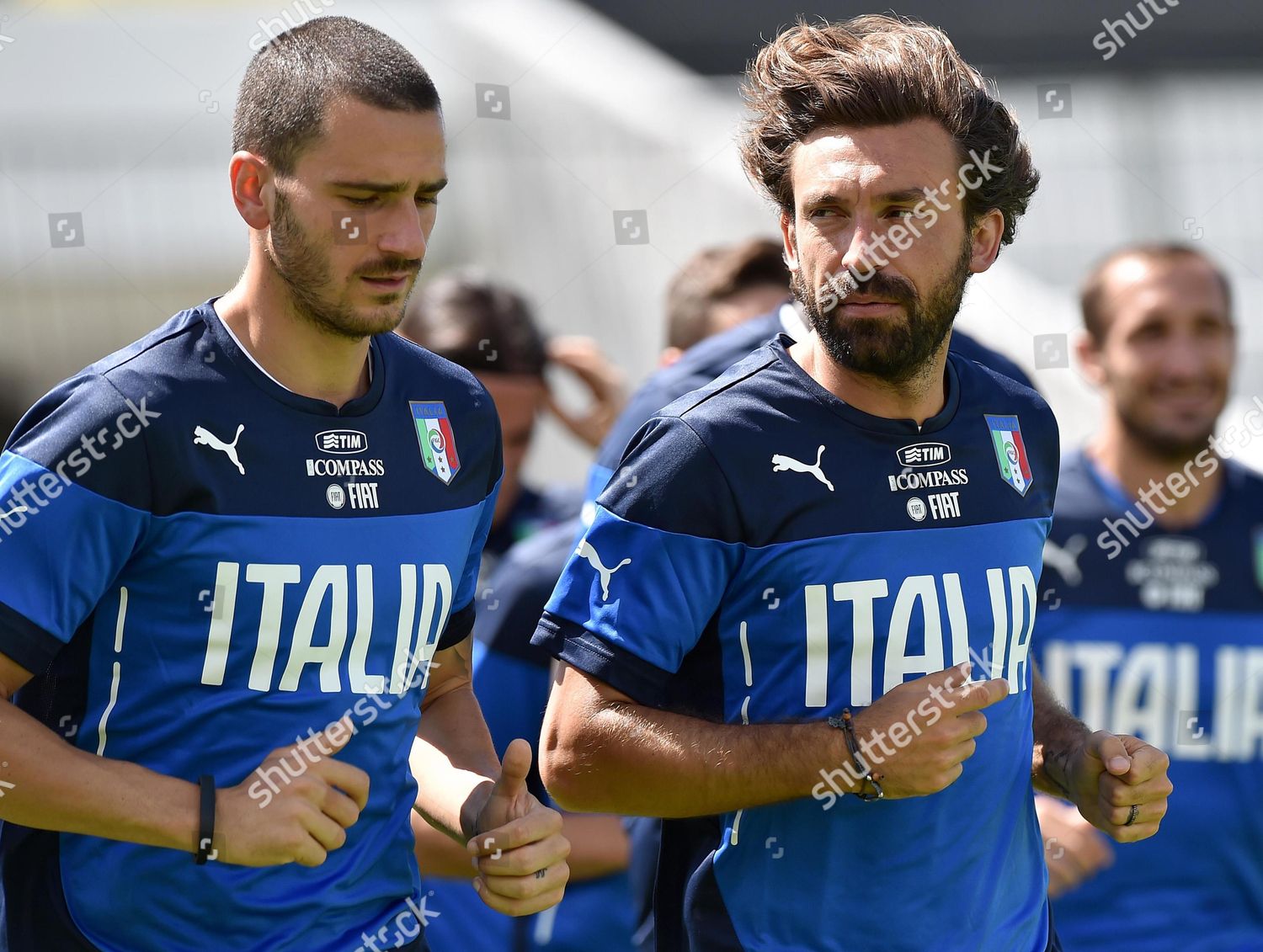 Italys Players Leonardo Bonucci L Andrea Editorial Stock Photo - Stock ...