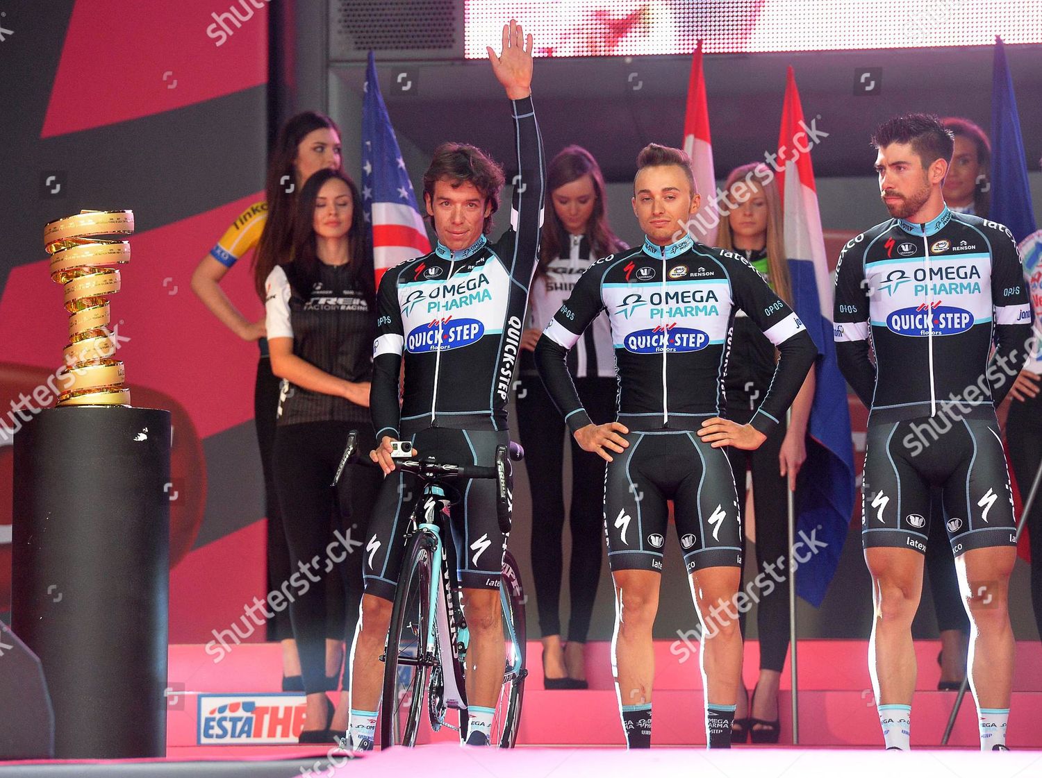 Colombian Cyclist Rigoberto Uran L His Editorial Stock Photo - Stock ...