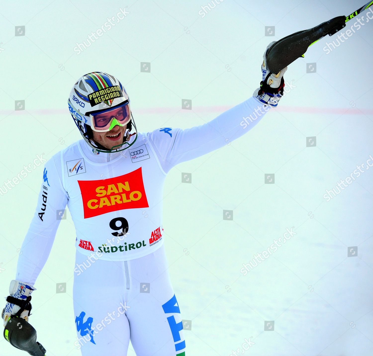 Giuliano Razzoli Italy Reacts Finish Area Editorial Stock Photo - Stock ...